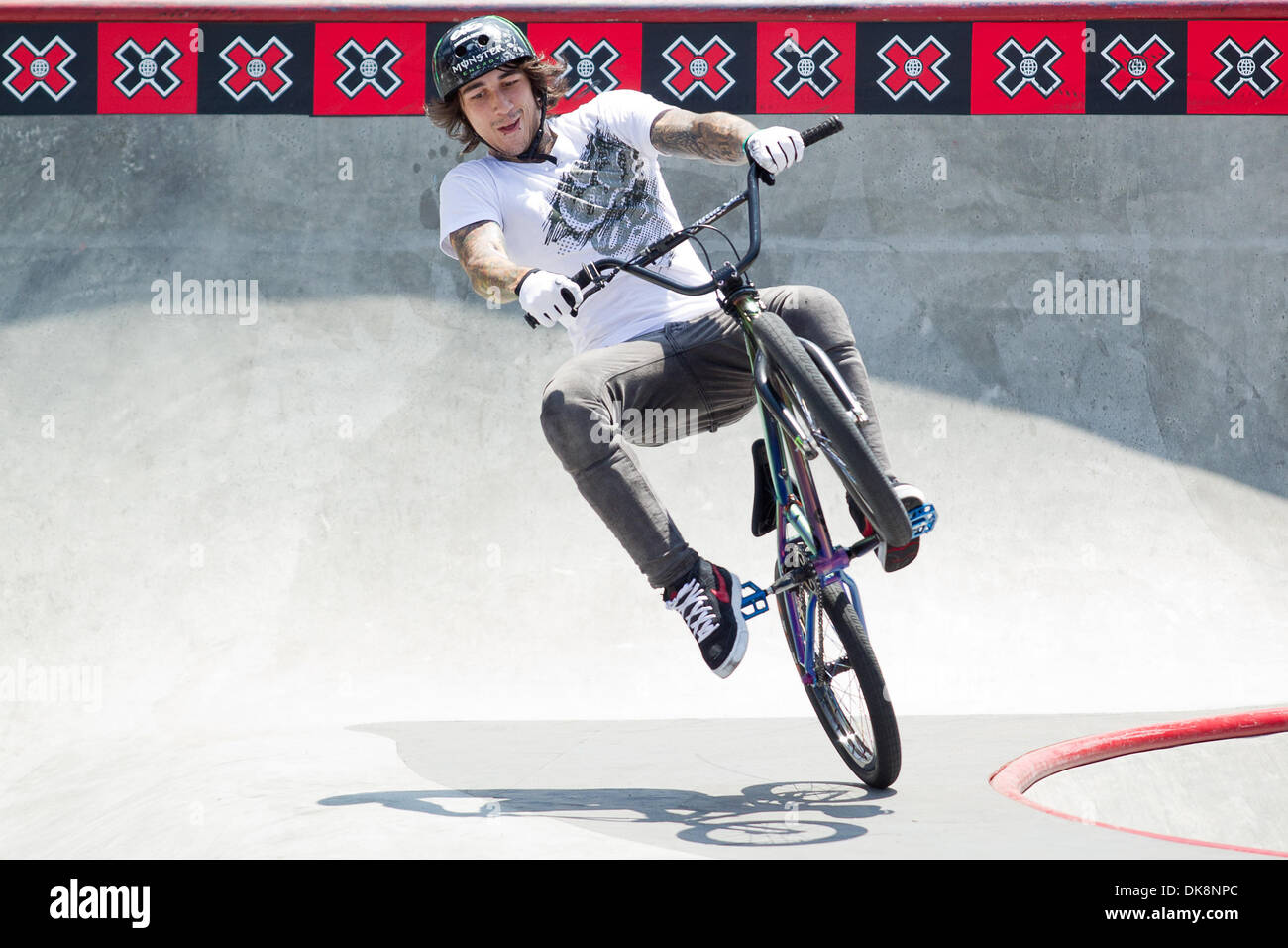 July 28, 2011 - Los Angeles, California, U.S - Harry Main competes in ...