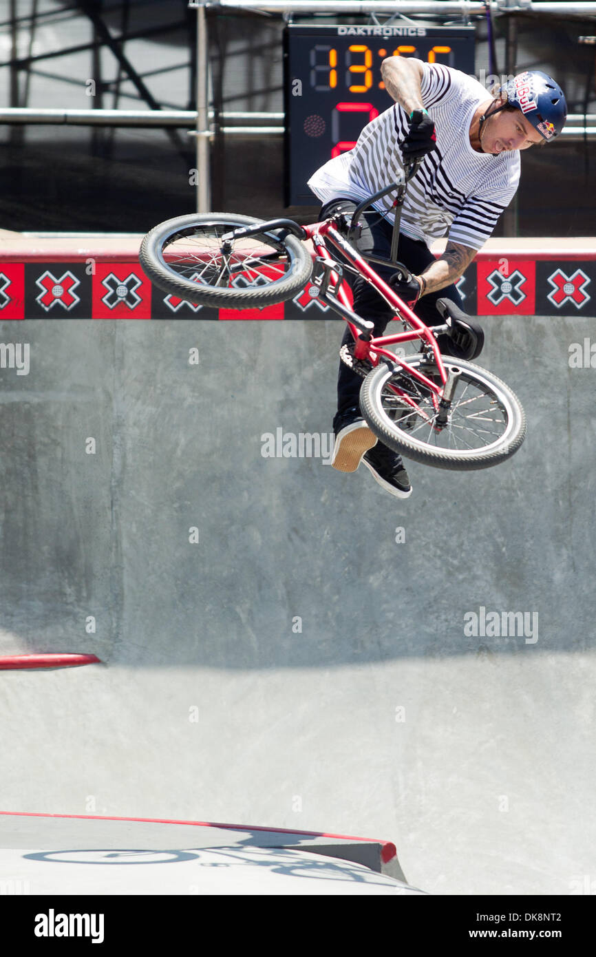 July 28, 2011 - Los Angeles, California, U.S - Corey Bohan competes in ...
