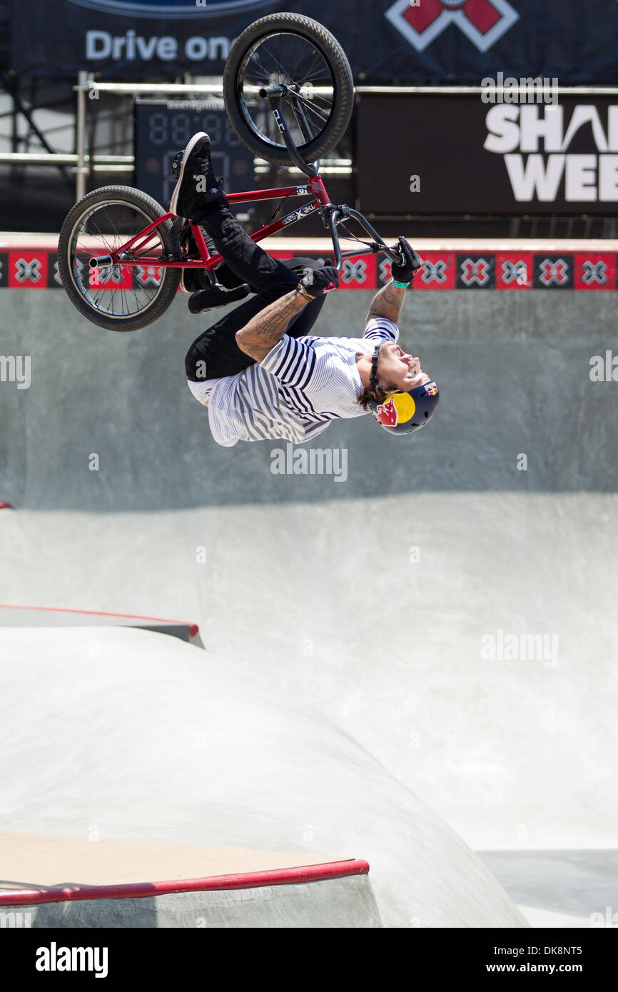 July 28, 2011 - Los Angeles, California, U.S - Corey Bohan competes in ...