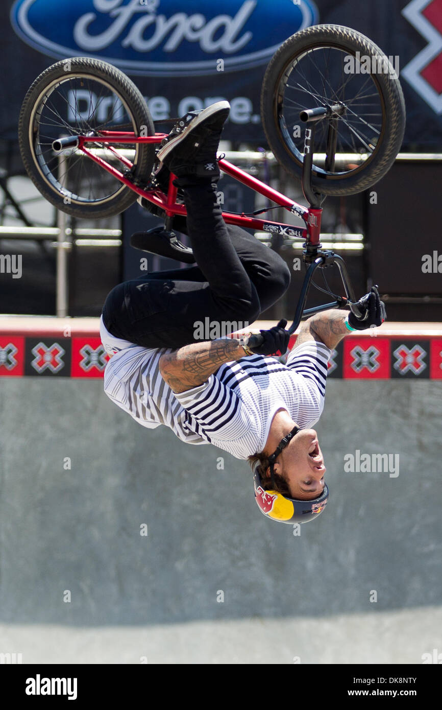 July 28, 2011 - Los Angeles, California, U.S - Corey Bohan competes in ...