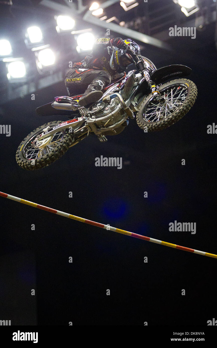 July 28, 2011 - Los Angeles, California, U.S - Brian Deegan clears 35 ...