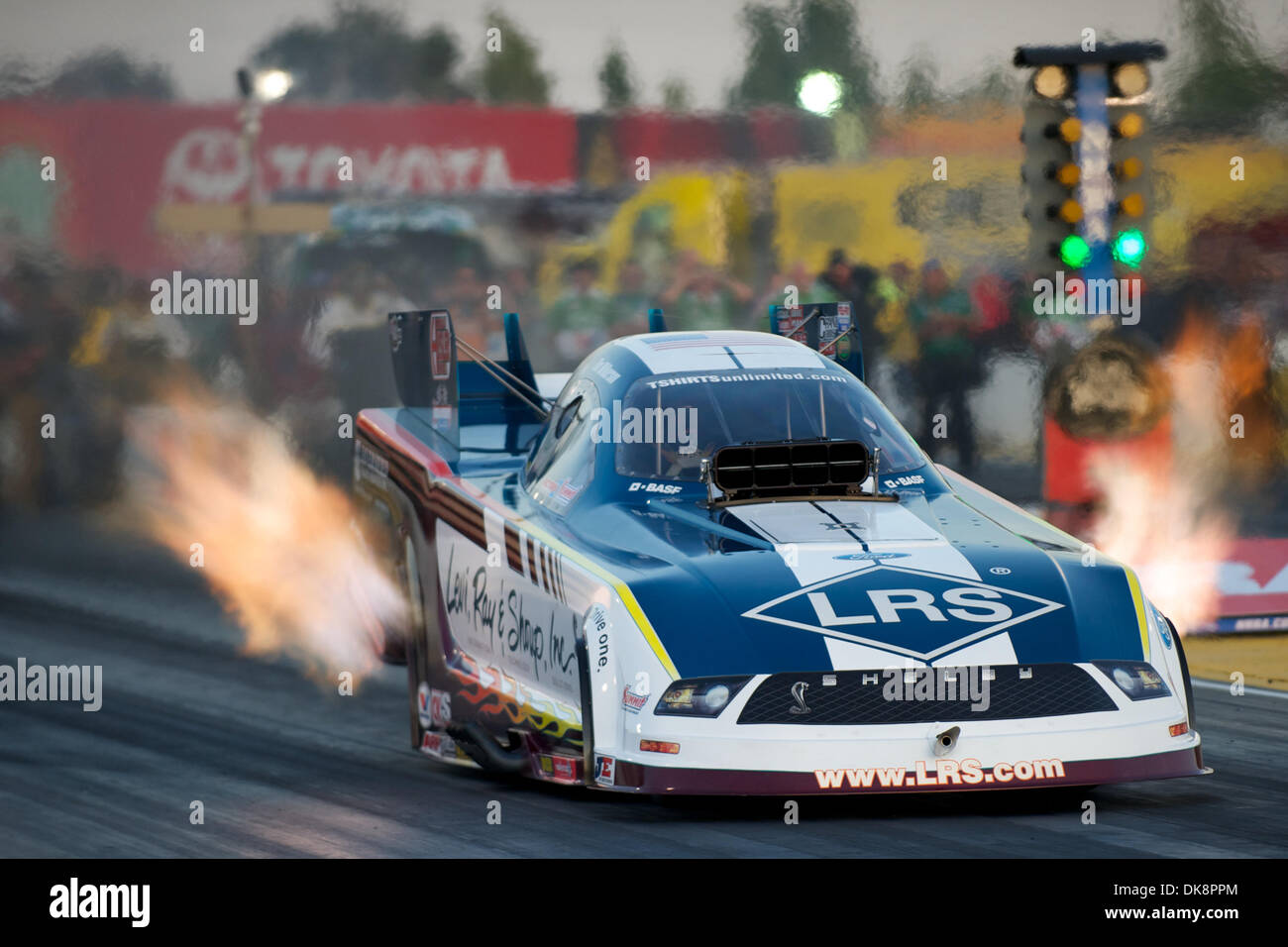 July 29, 2011 - Sonoma, California, U.S - Funny Car driver Tim ...