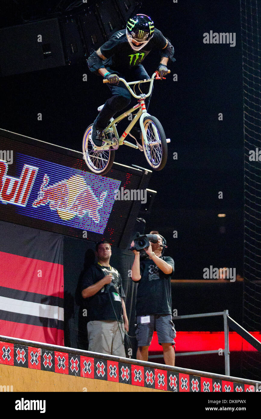 July 29, 2011 - Los Angeles, California, U.S - Jamie Bestwick competes ...