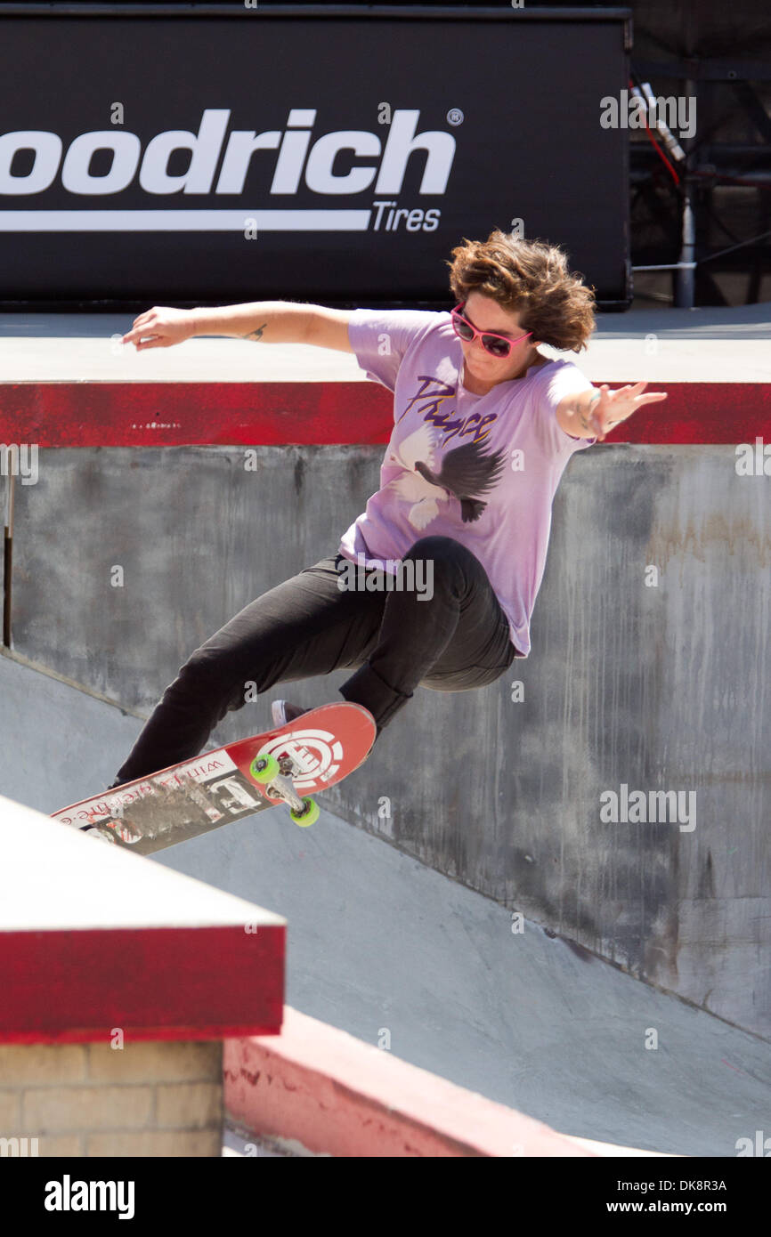 July 29, 2011 - Los Angeles, California, U.S - Amy Caron competes in ...