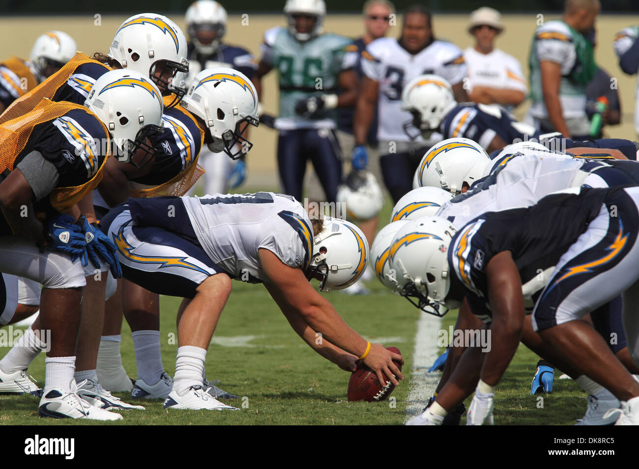 Chargers practice hi-res stock photography and images - Alamy