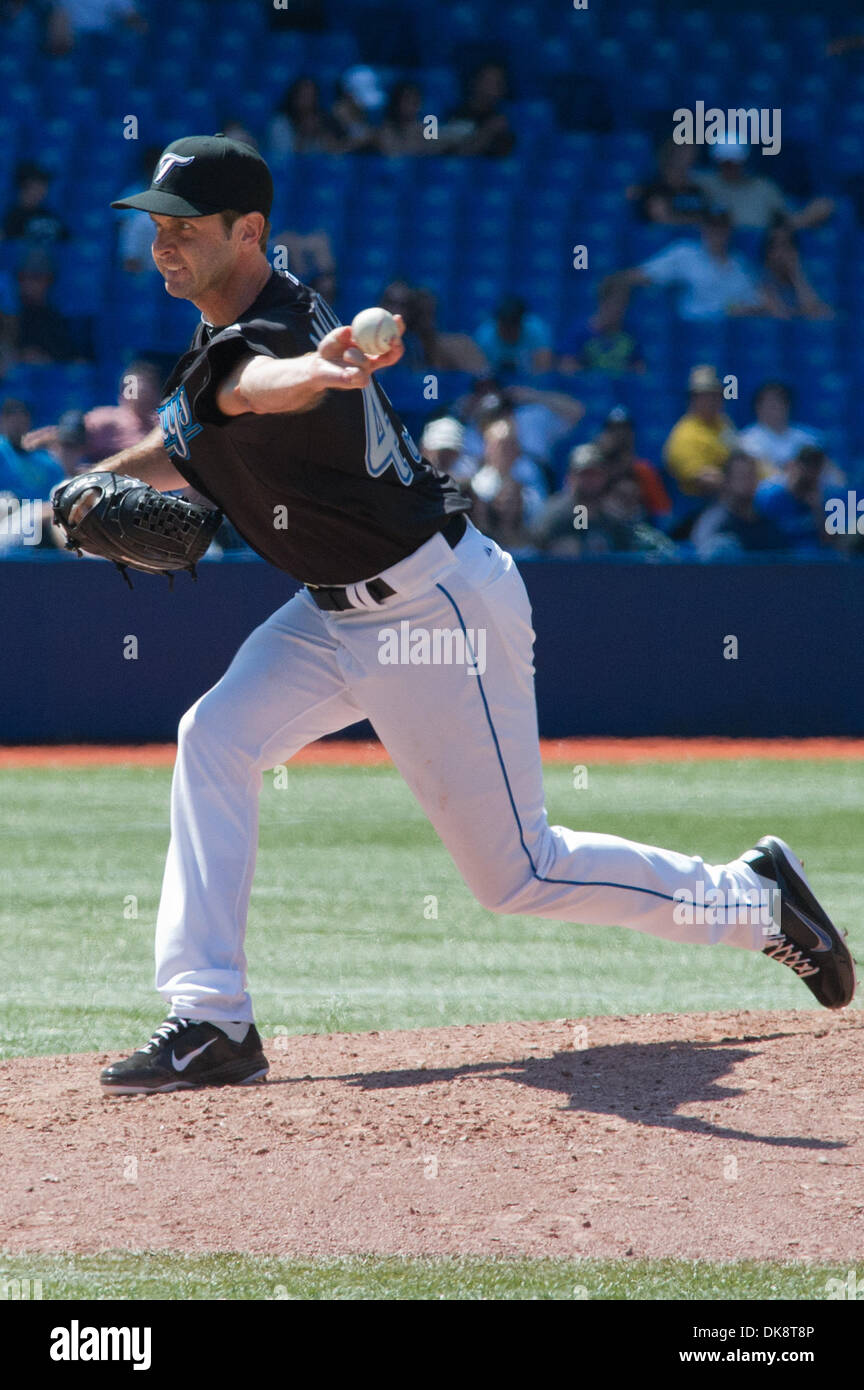 July 30, 2011 - Toronto, Ontario, Canada - Toronto Blue Jays Pitcher ...
