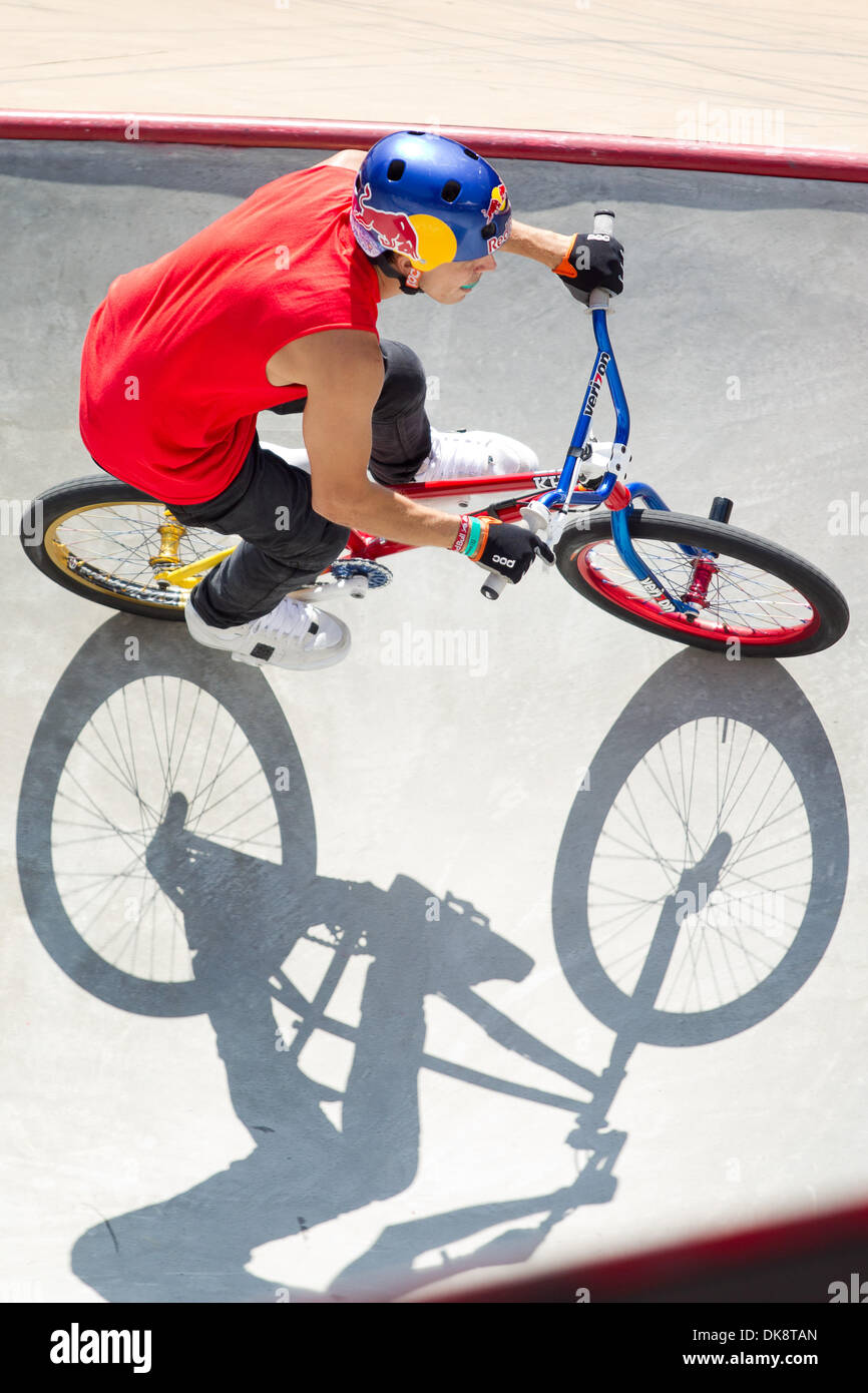 July 30, 2011 - Los Angeles, California, U.S - Daniel Dhers competes in ...