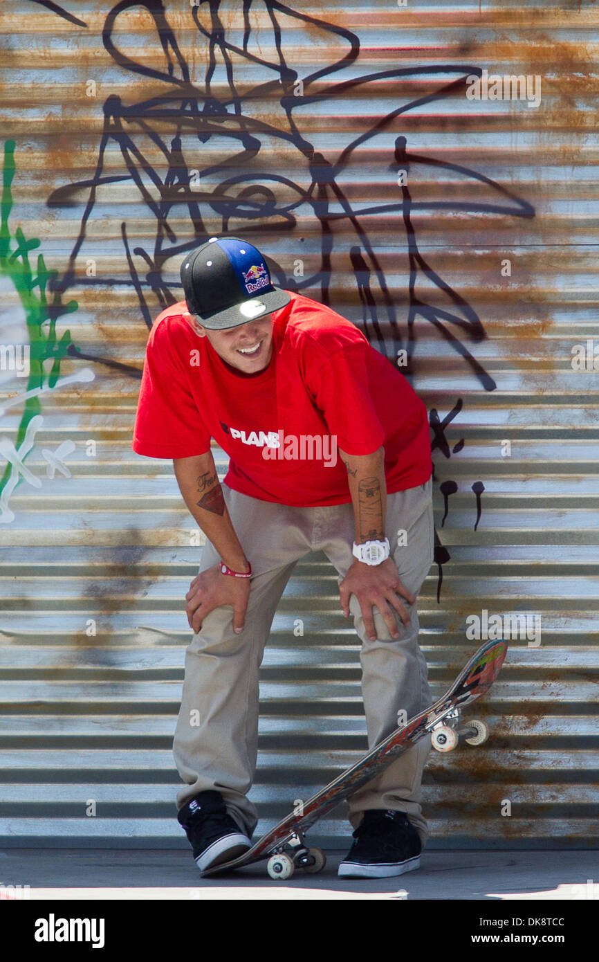 July 30, 2011 - Los Angeles, California, U.S - Ryan Sheckler competes ...