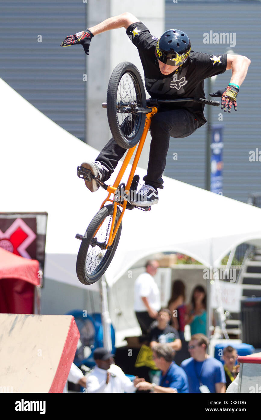 July 30, 2011 - Los Angeles, California, U.S - Chase Hawk competes in ...