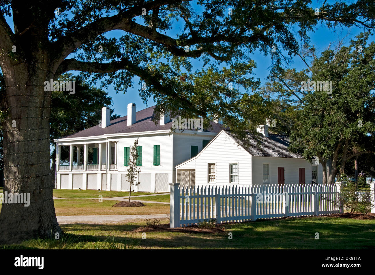 Beauvoir, The Jefferson Davis Home along Mississippi Sound at Biloxi on ...