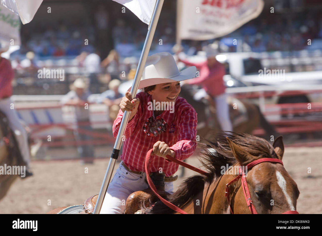 July 31, 2011 - Cheyenne, Wyoming, U.S. - Rodeo - RYLEE ANDERSON of The ...