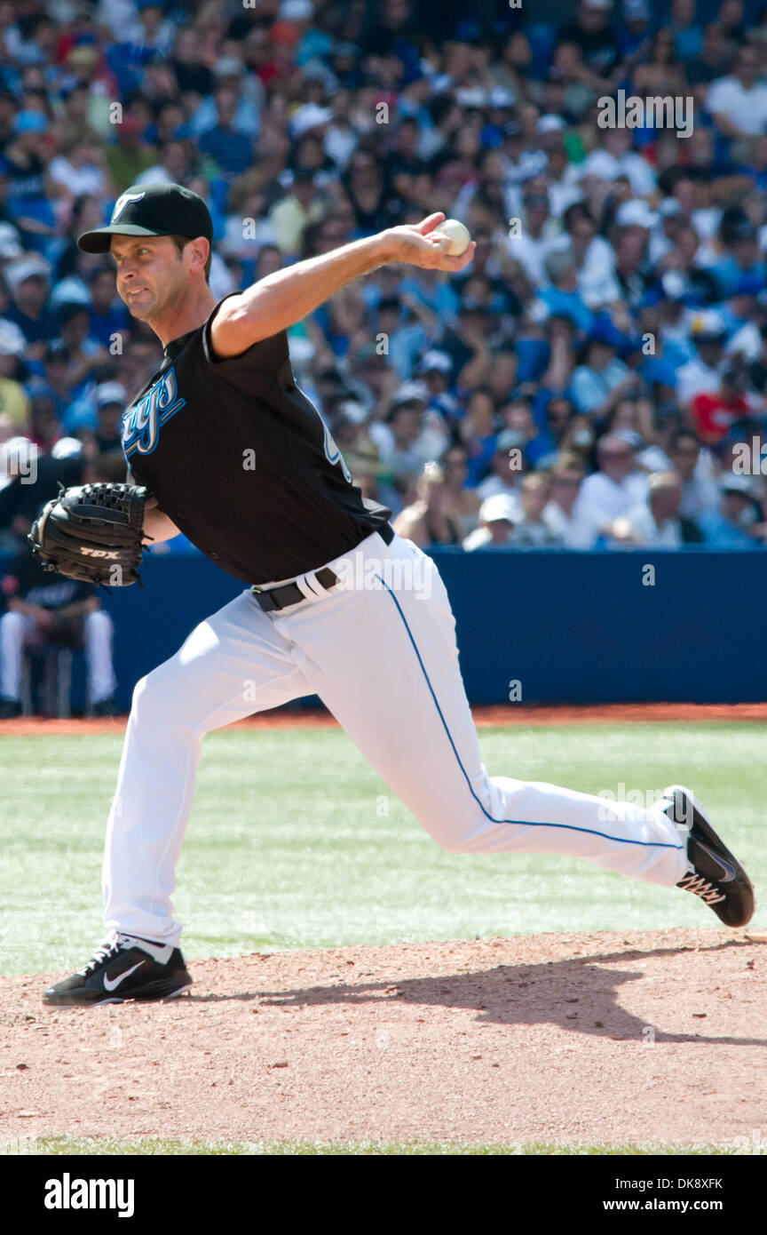July 31, 2011 - Toronto, Ontario, Canada - Toronto Blue Jays Pitcher ...