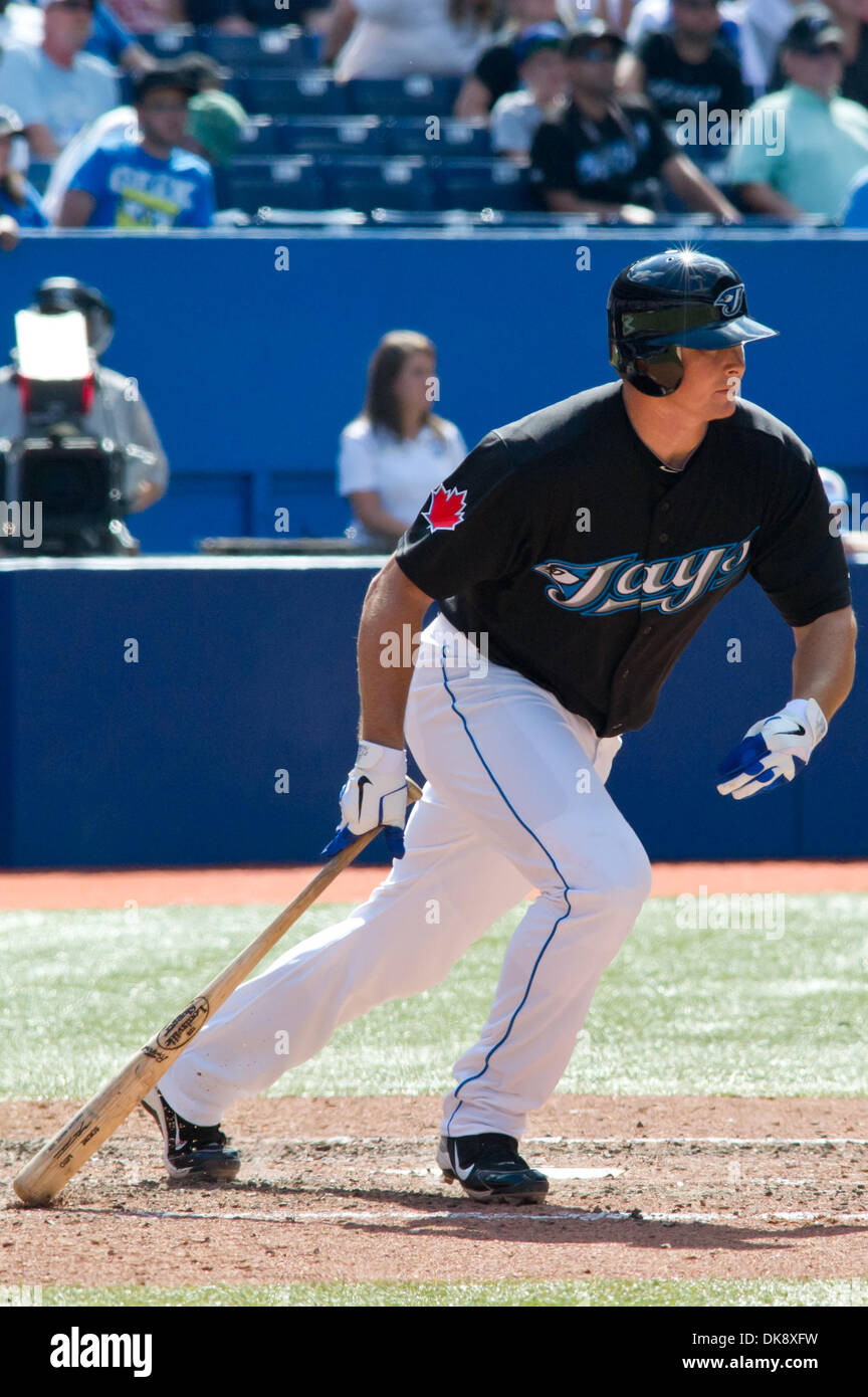 July 31, 2011 - Toronto, Ontario, Canada - Toronto Blue Jays infielder ...