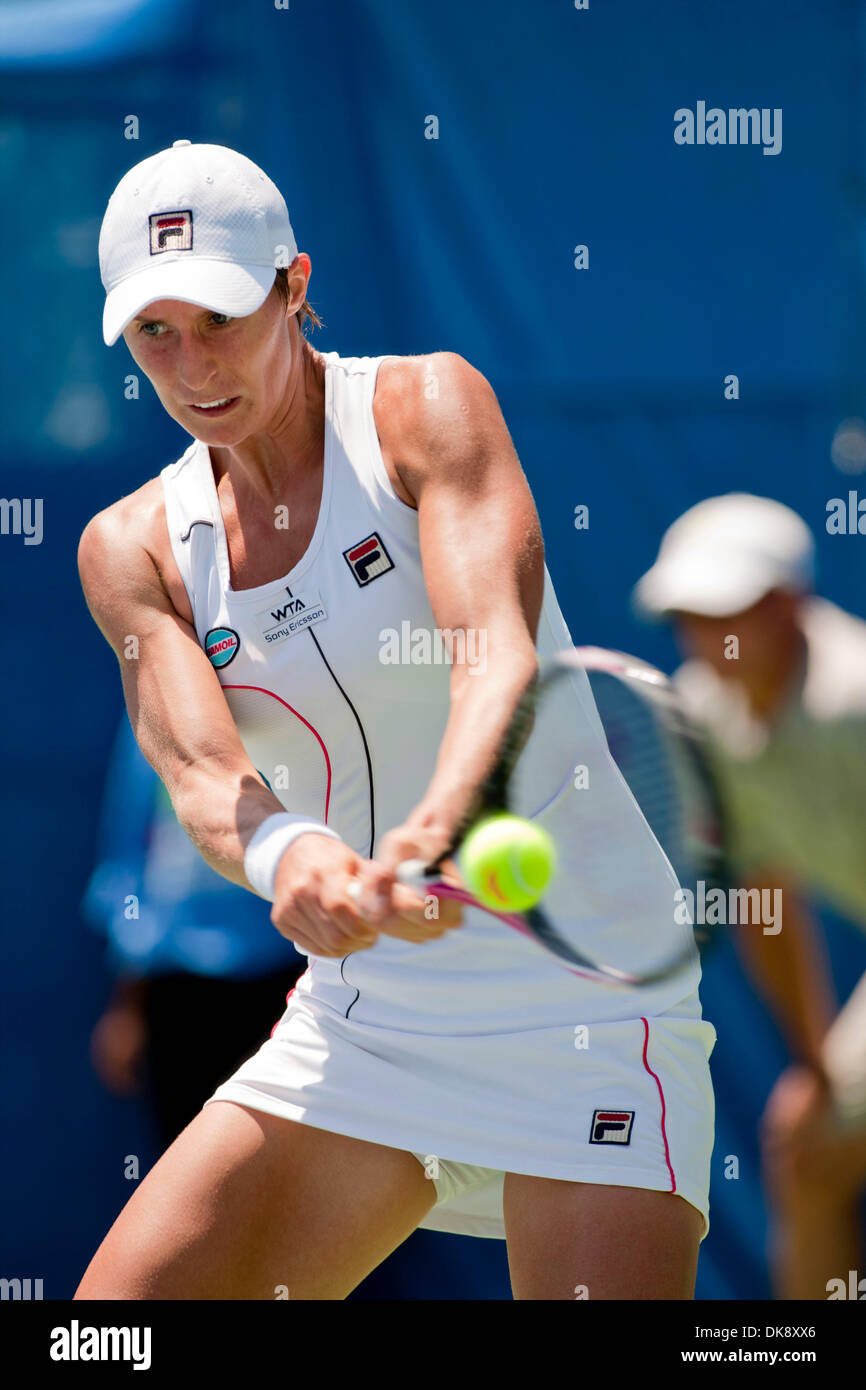 Aug. 01, 2011 - San Diego, California, U.S. - PALOMA HERCOG returns a ...