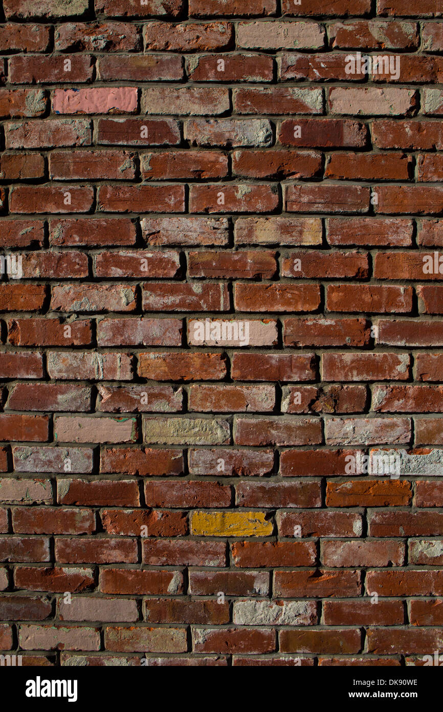 Old red brick wall Stock Photo - Alamy