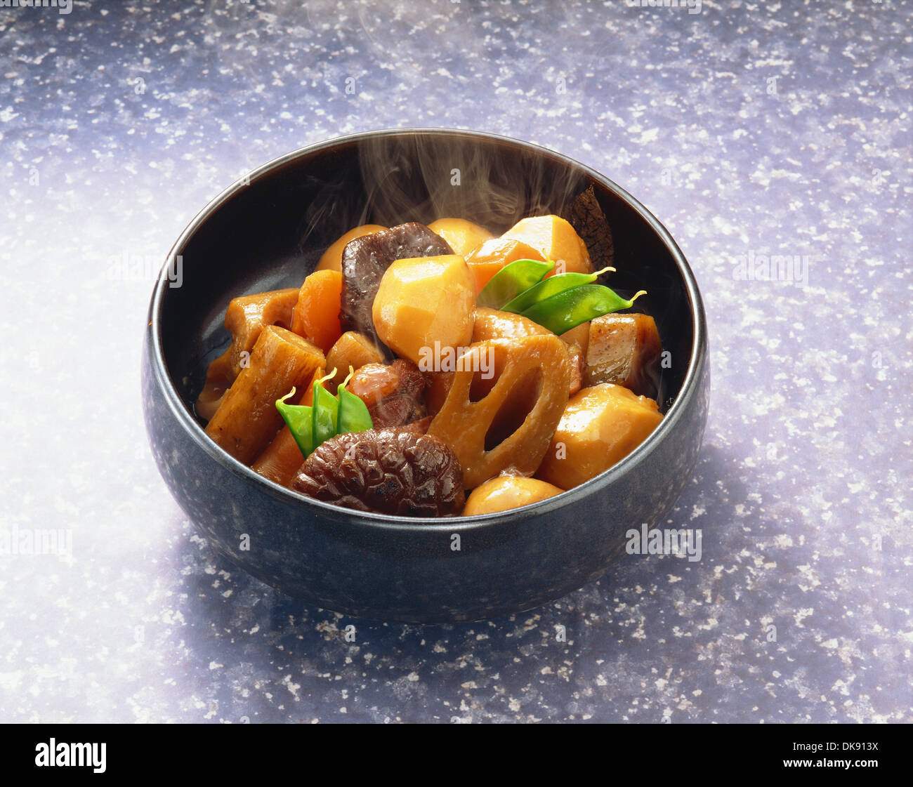 Japanese style vegetable dish Stock Photo - Alamy