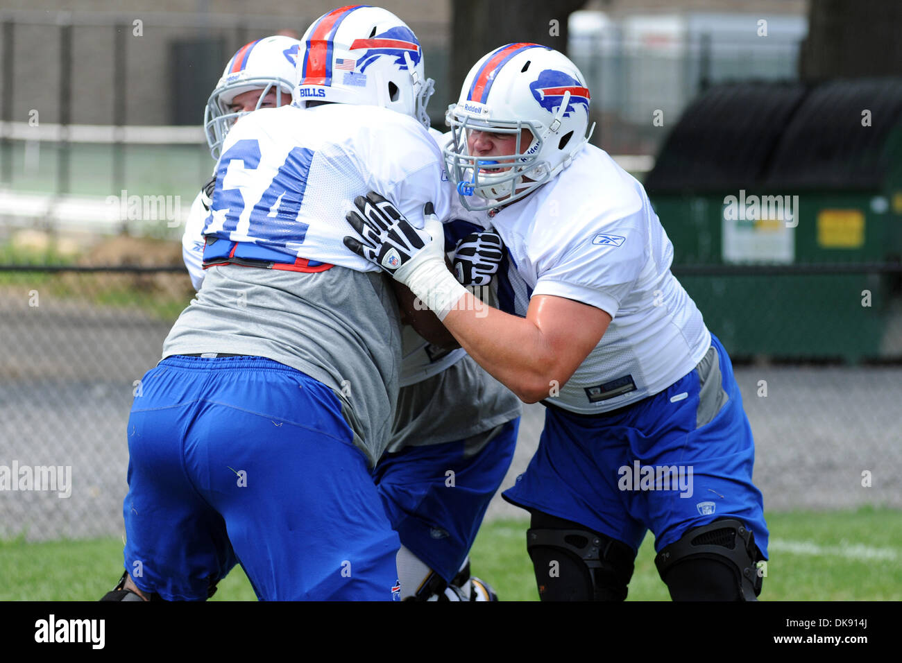 Aug. 5, 2011 - Rochester, New York, U.S - Buffalo Bills center Eric ...