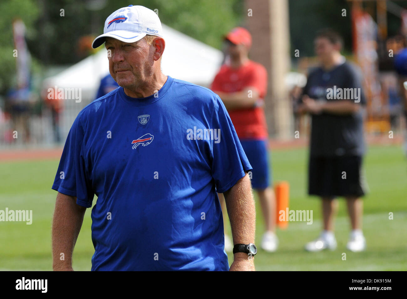 Aug. 5, 2011 - Rochester, New York, U.S - Buffalo Bills head coach Chan ...