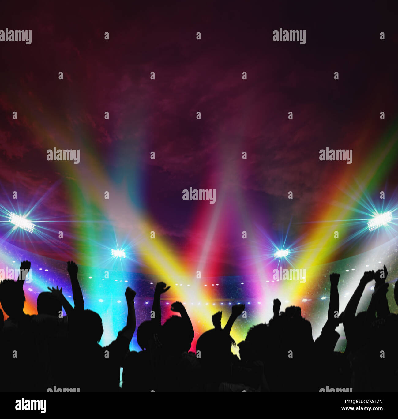 Stadium concert night hi-res stock photography and images - Alamy