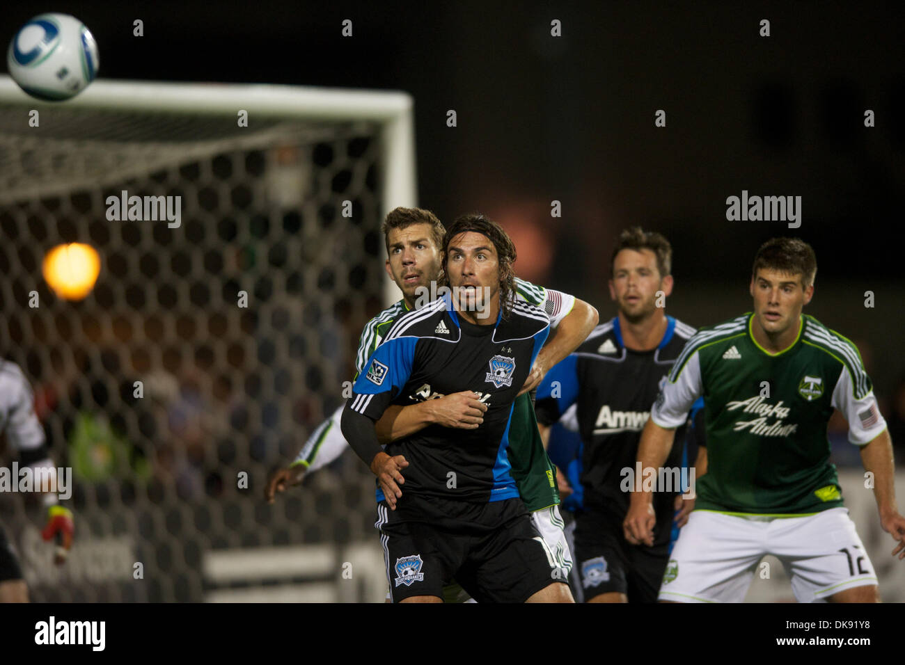Aug. 6, 2011 - Santa Clara, California, U.S - Timbers defender Eric ...