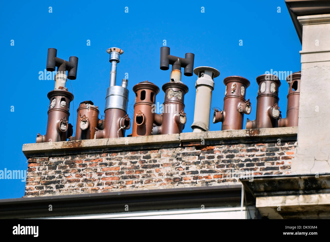 Old chimneys hi-res stock photography and images - Alamy