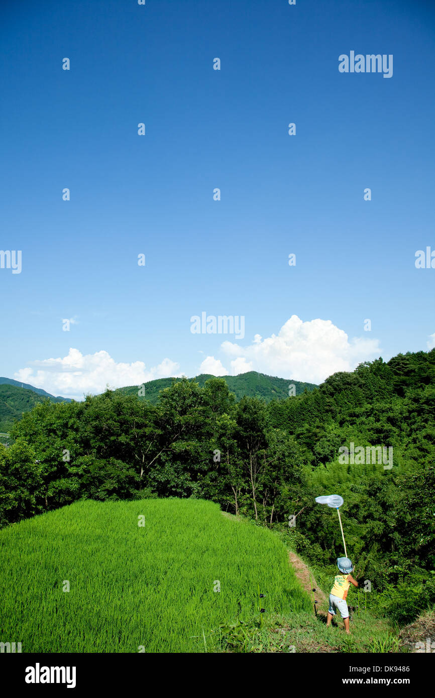 Japanese country town hi-res stock photography and images - Alamy