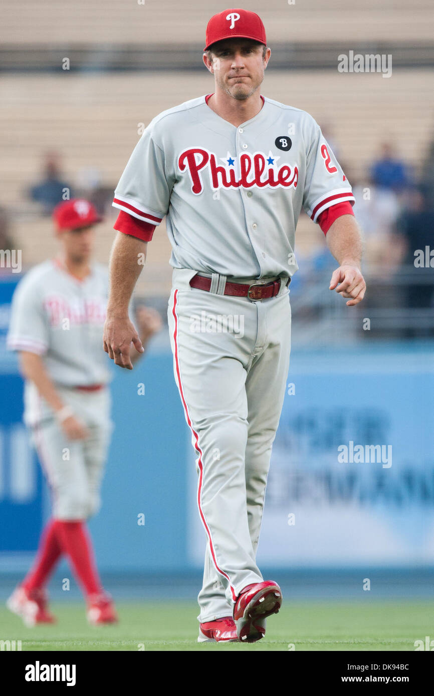 Philadelphia phillies baseman chase utley hi-res stock photography and ...