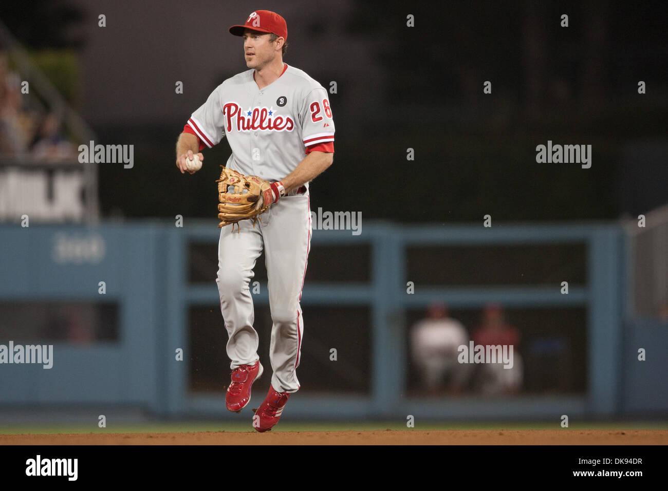 Philadelphia phillies baseman chase utley hi-res stock photography and ...