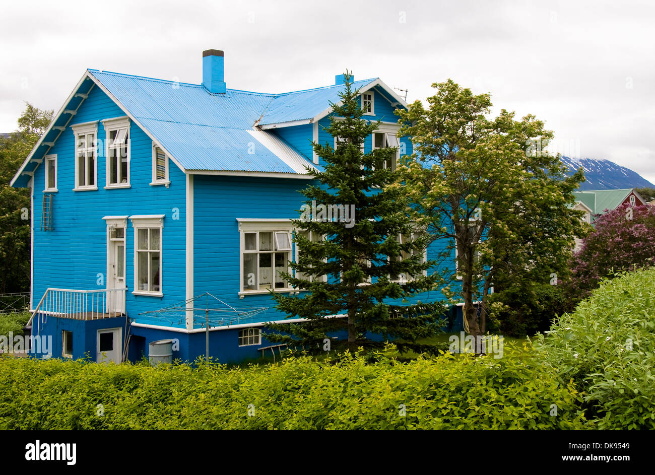 Colourful house akureyri iceland hi-res stock photography and images ...