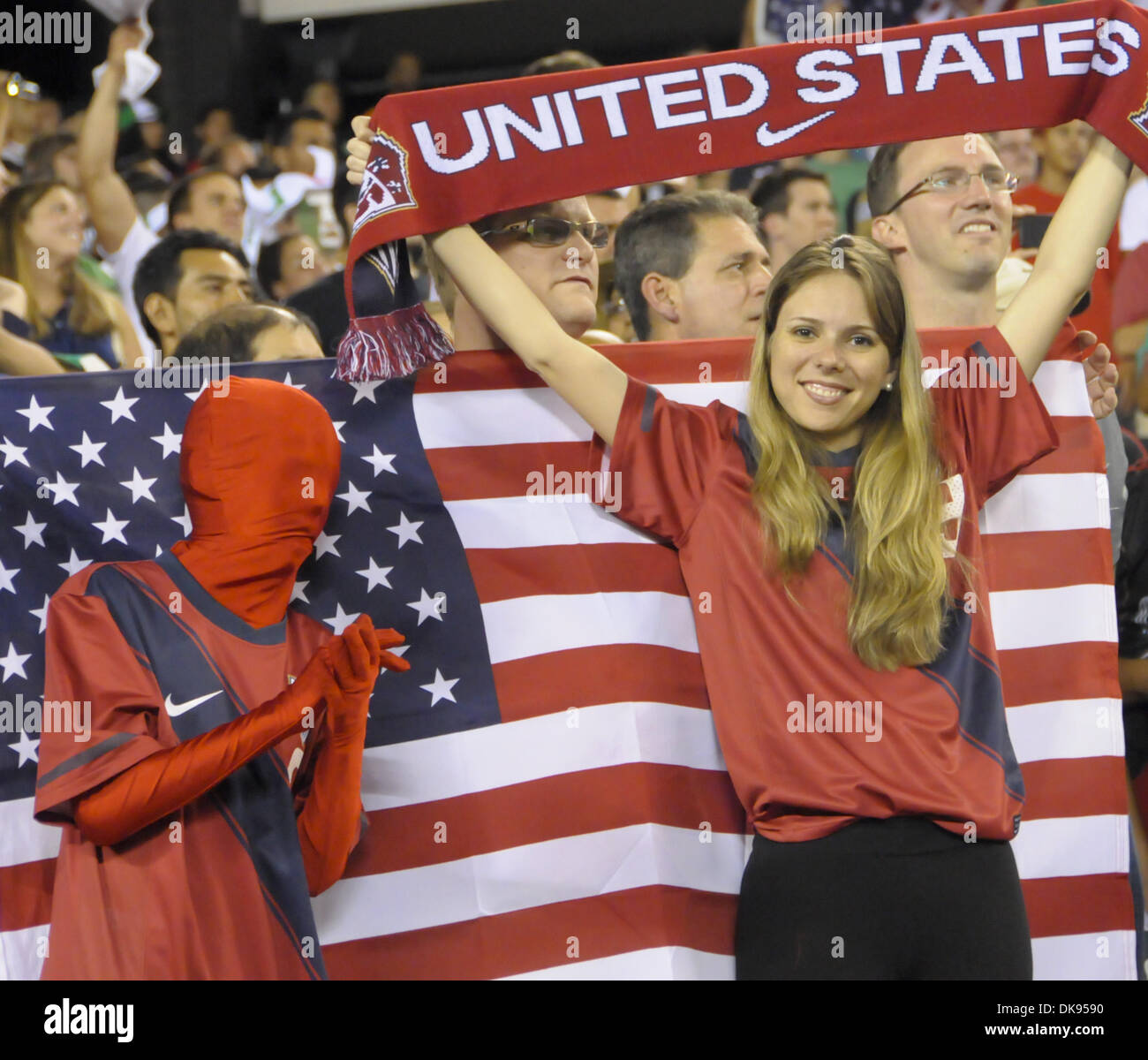 Us national team fans hi-res stock photography and images - Alamy