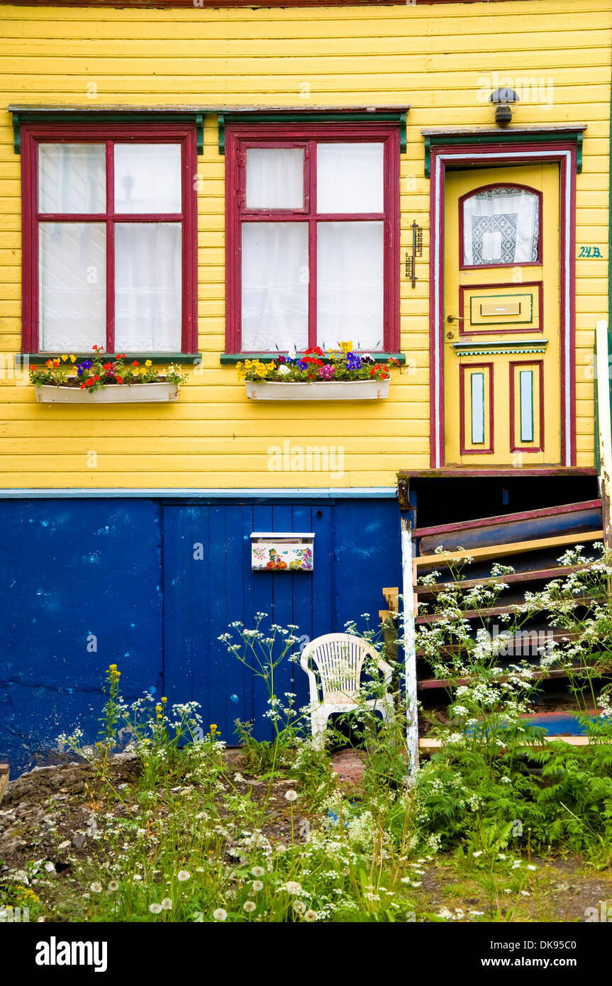 Colourful house akureyri iceland hi-res stock photography and images ...