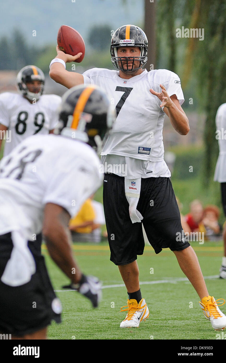 Aug. 10, 2011 - Latrobe, PENNSYLVANNIA, U.S - Pittsburgh Steelers ...