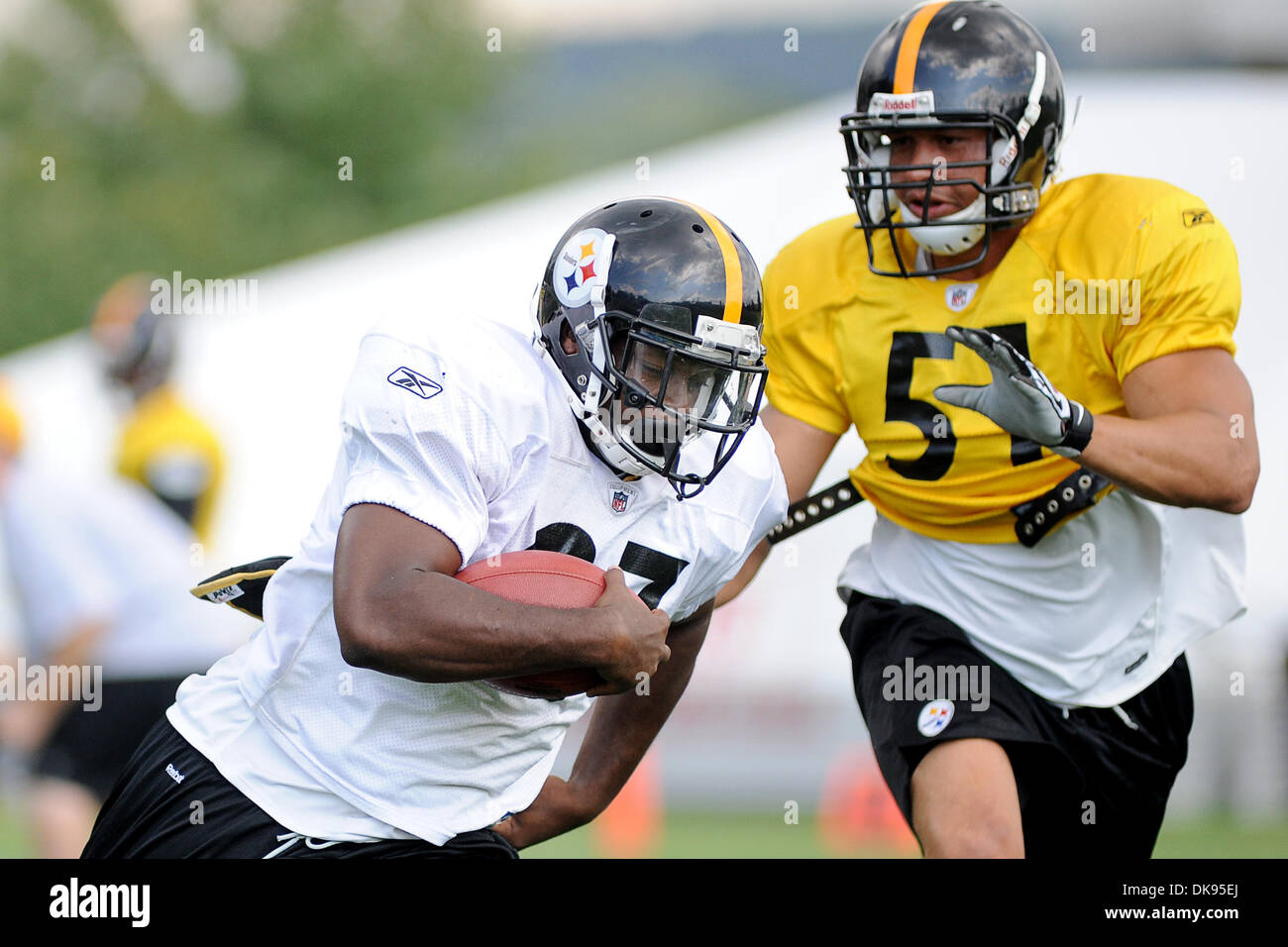 Aug. 10, 2011 - Latrobe, PENNSYLVANNIA, U.S - Pittsburgh Steelers ...
