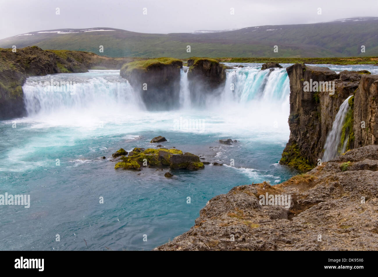Godafoss waterfall between Akureyri and Husavik, Iceland Stock Photo ...