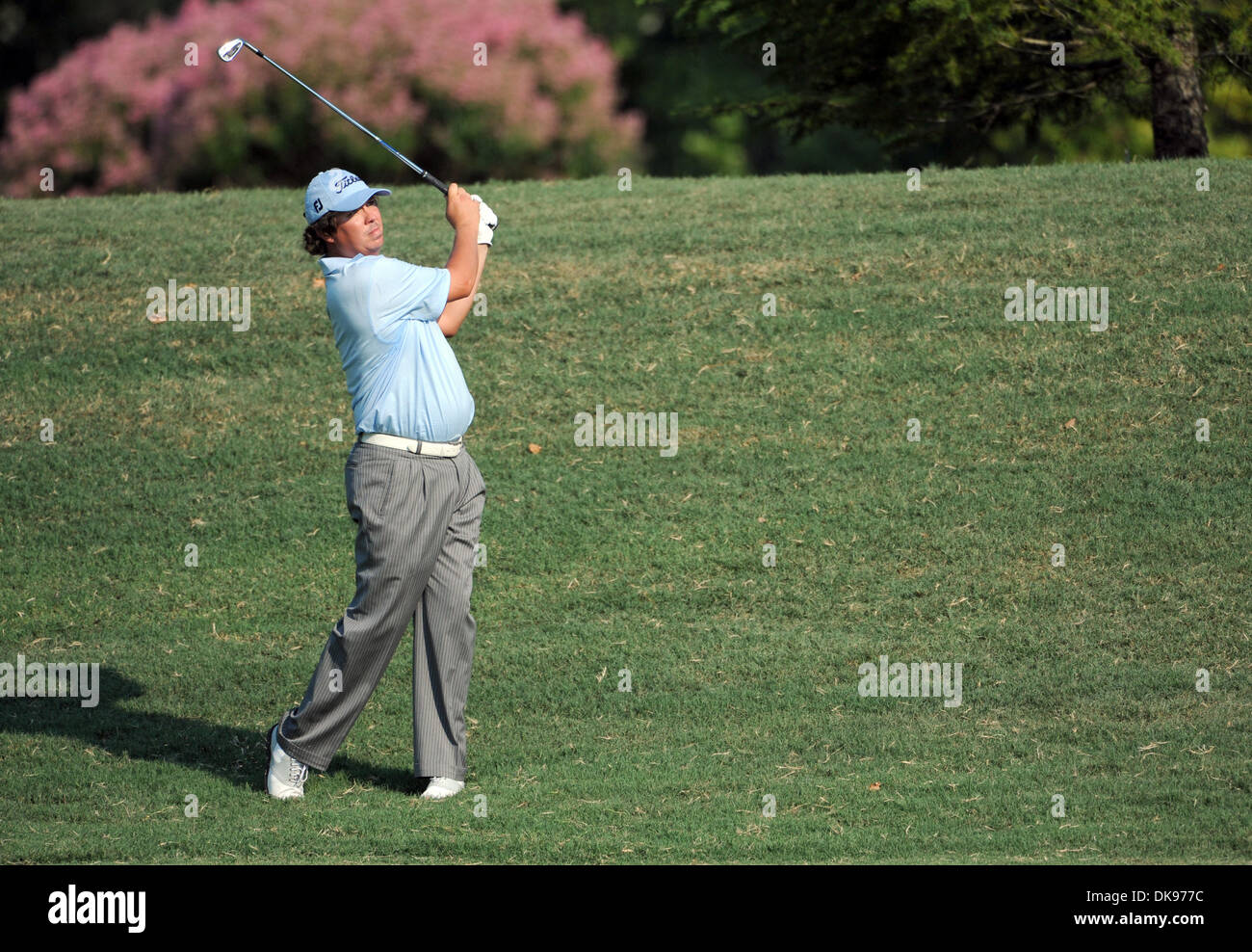 Aug. 12, 2011 - Johns Creek, GEORGIA, U.S. - Golfer Jason Dufner of the ...