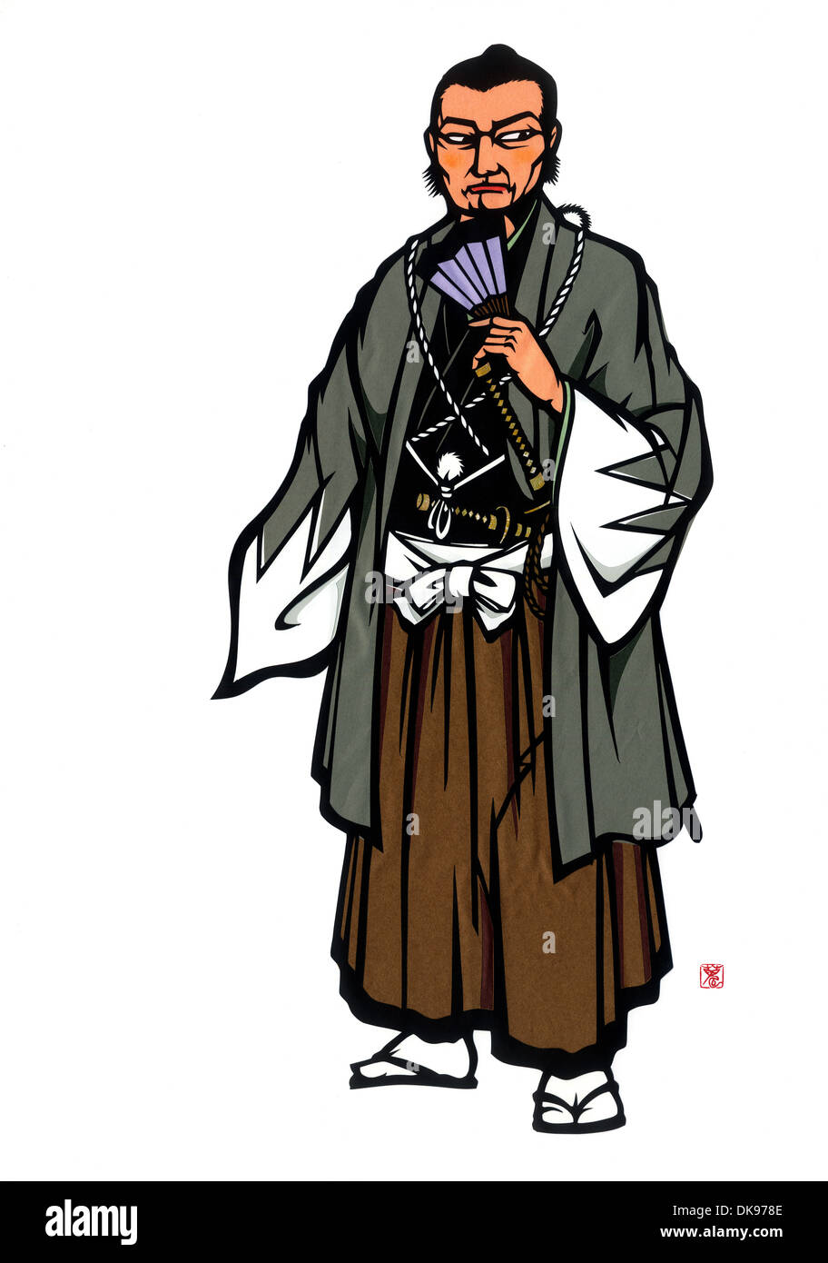 Japanese samurai eyes hi-res stock photography and images - Alamy