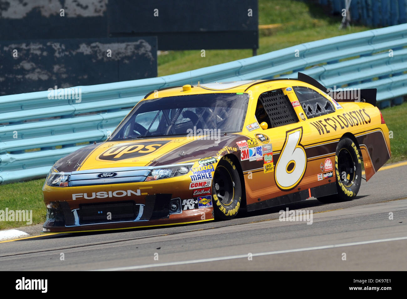Aug. 12, 2011 - Watkins Glen, New York, U.S - David Ragan, driver of ...