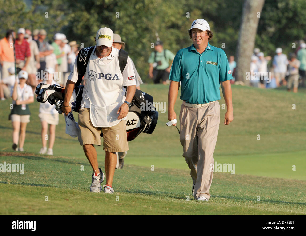 Aug. 13, 2011 - Johns Creek, GEORGIA, U.S. - Golfer Jason Dufner of the ...