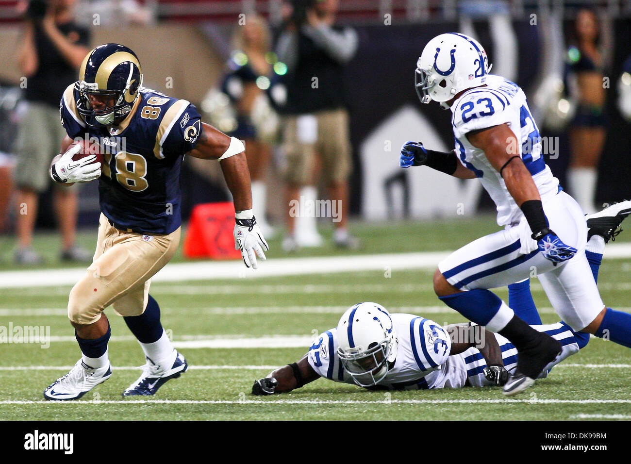 Aug. 13, 2011 - Saint Louis, Missouri, U.S - St. Louis Rams tight end ...