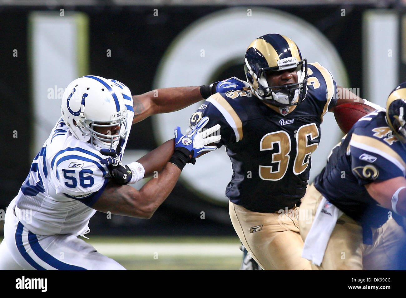 Aug. 13, 2011 - Saint Louis, Missouri, U.S - St. Louis Rams fullback ...