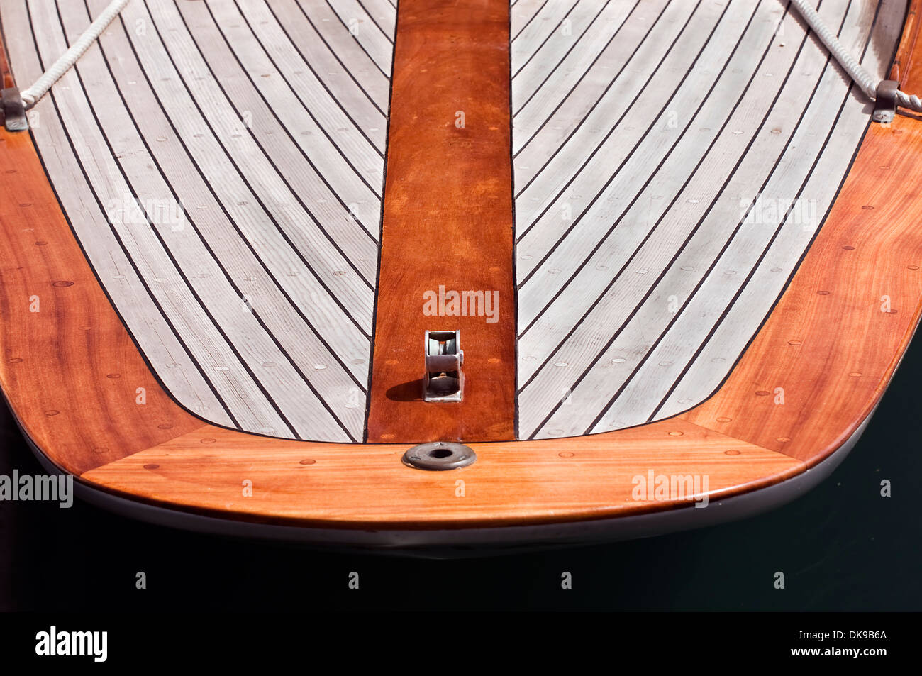 Teak wood boat hi-res stock photography and images - Alamy