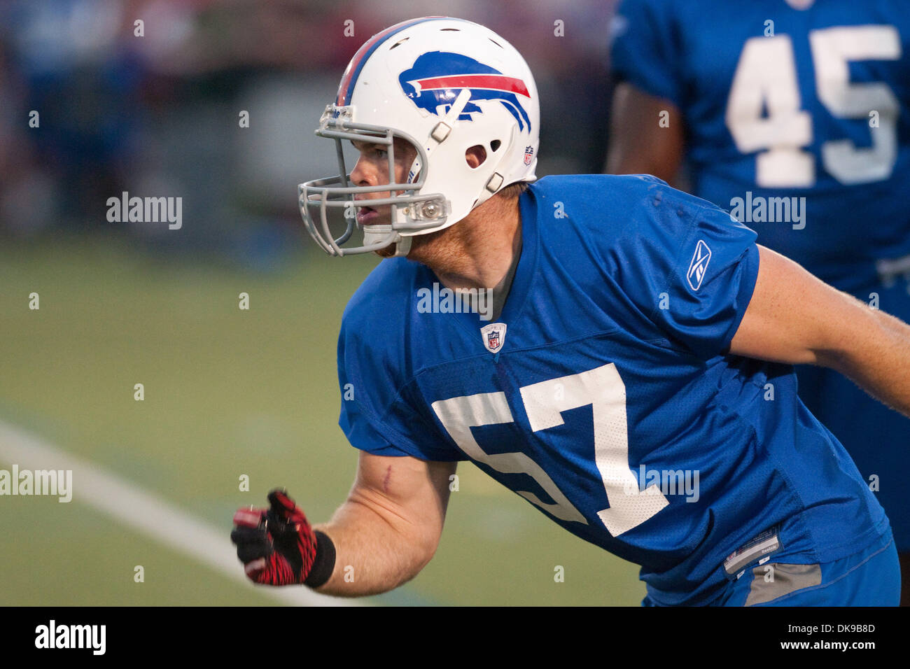 Aug. 15, 2011 - Pittsford, New York, U.S - Buffalo Bills linebacker ...