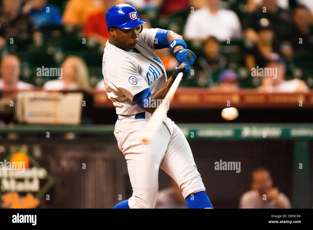 Aug. 16, 2011 - Houston, Texas, U.S - Chicago Cubs Outfielder Alfonso ...