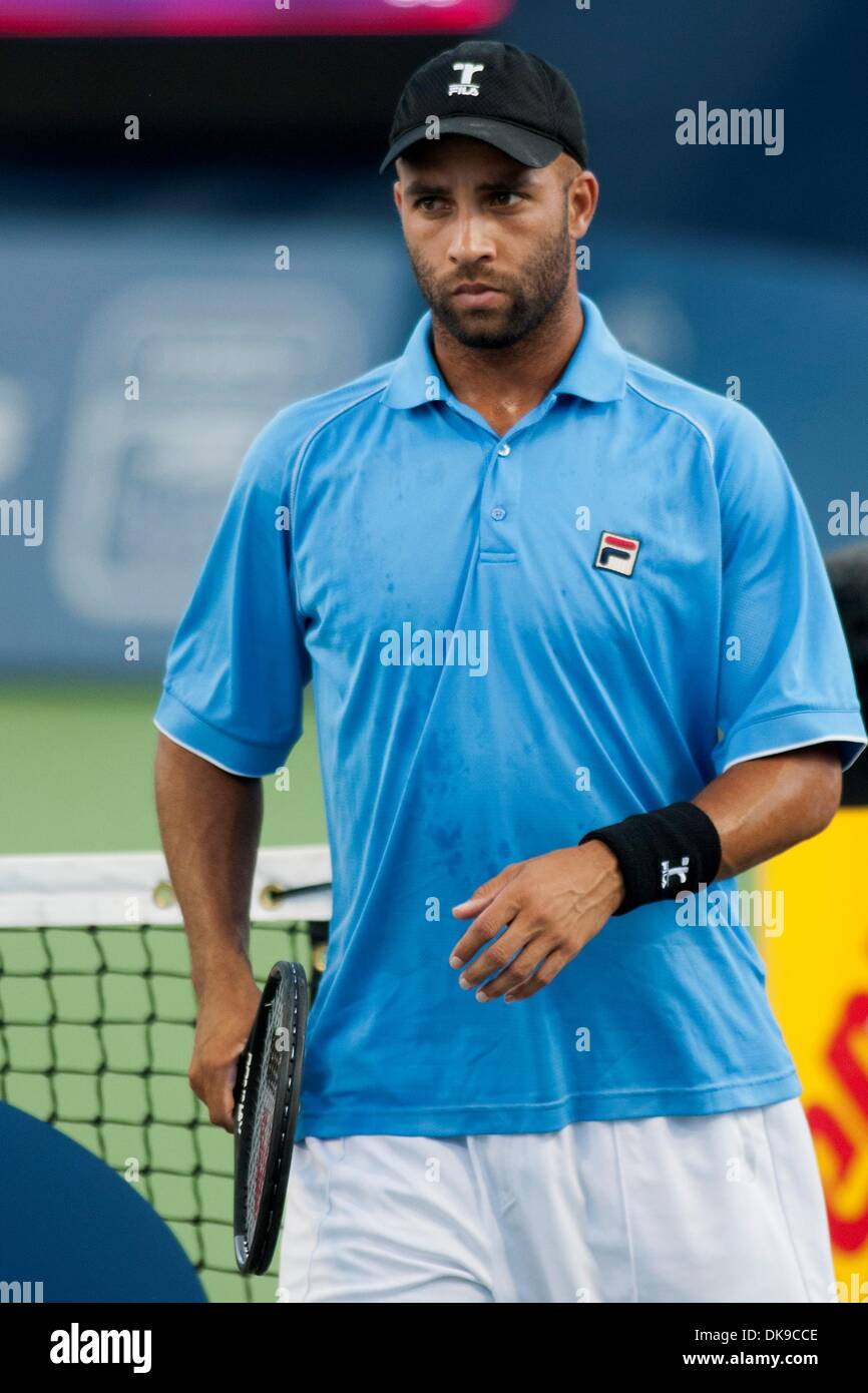 Aug. 16, 2011 - Cincinnati, Ohio, U.S - James Blake (USA) in action at ...