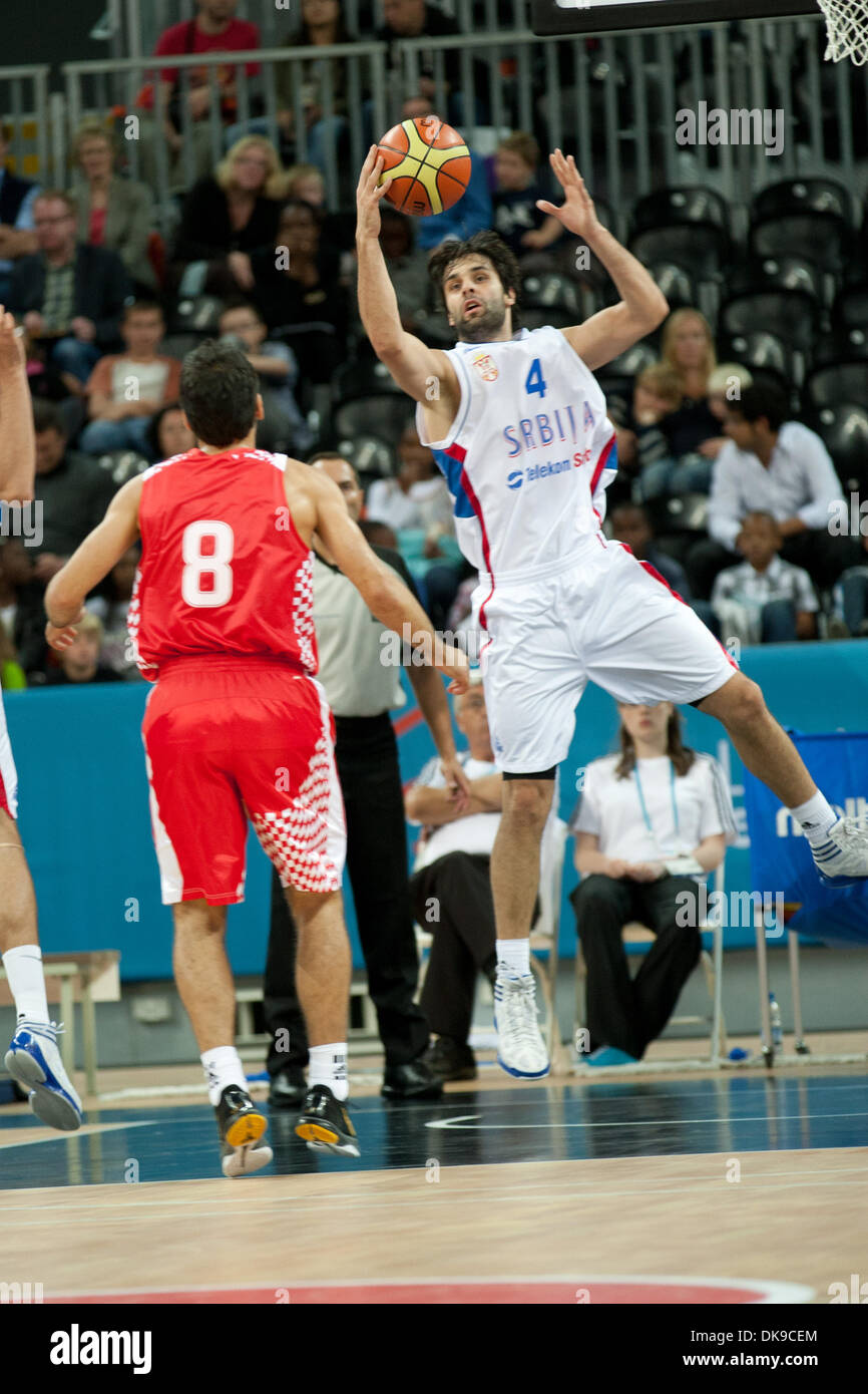 Aug. 16, 2011 - London, United Kingdom - N.4 Ivan Paunic from Serbia ...