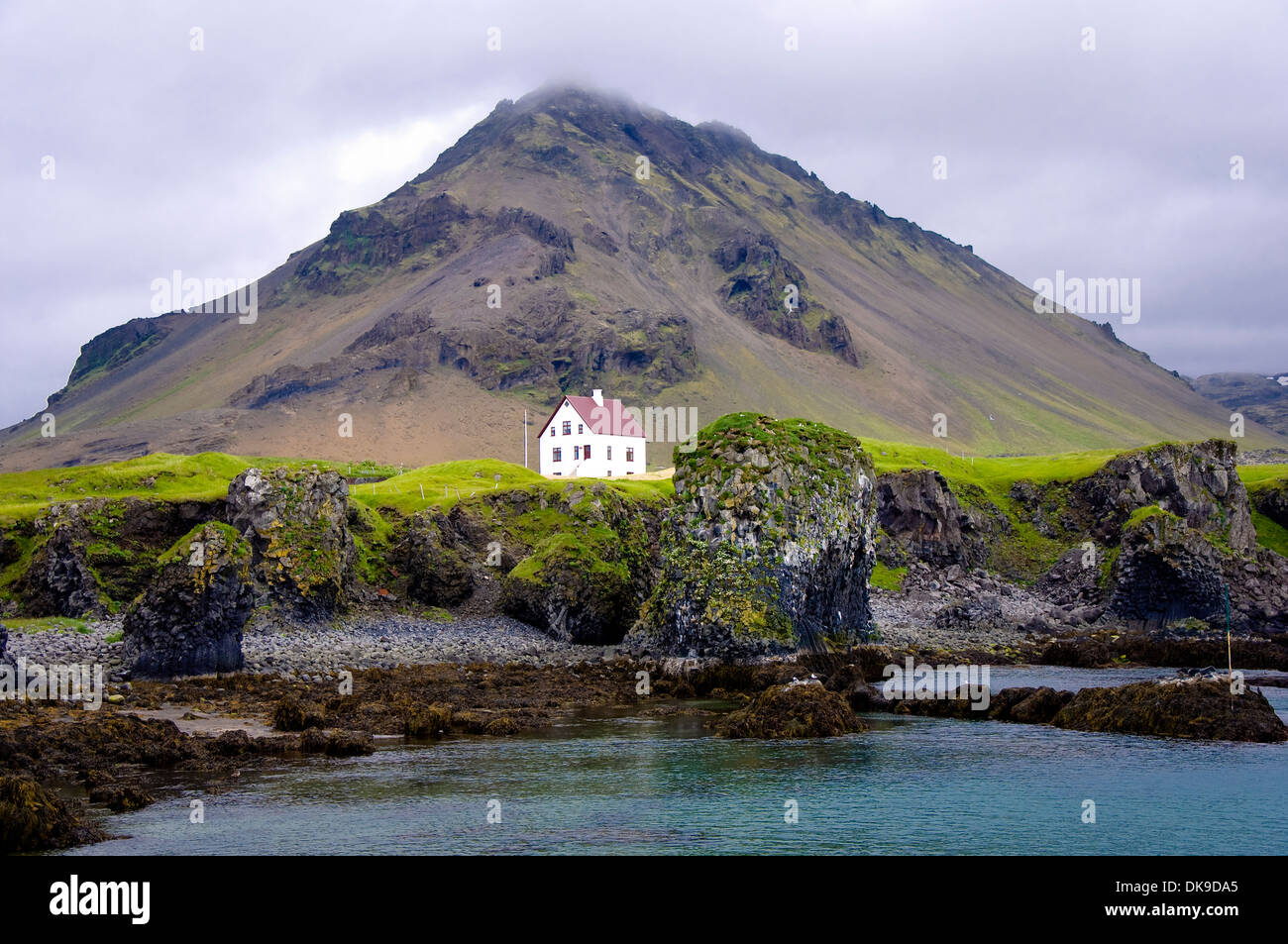Remote House, Arnarstapi, Snaefellsnes, Iceland Stock Photo - Alamy