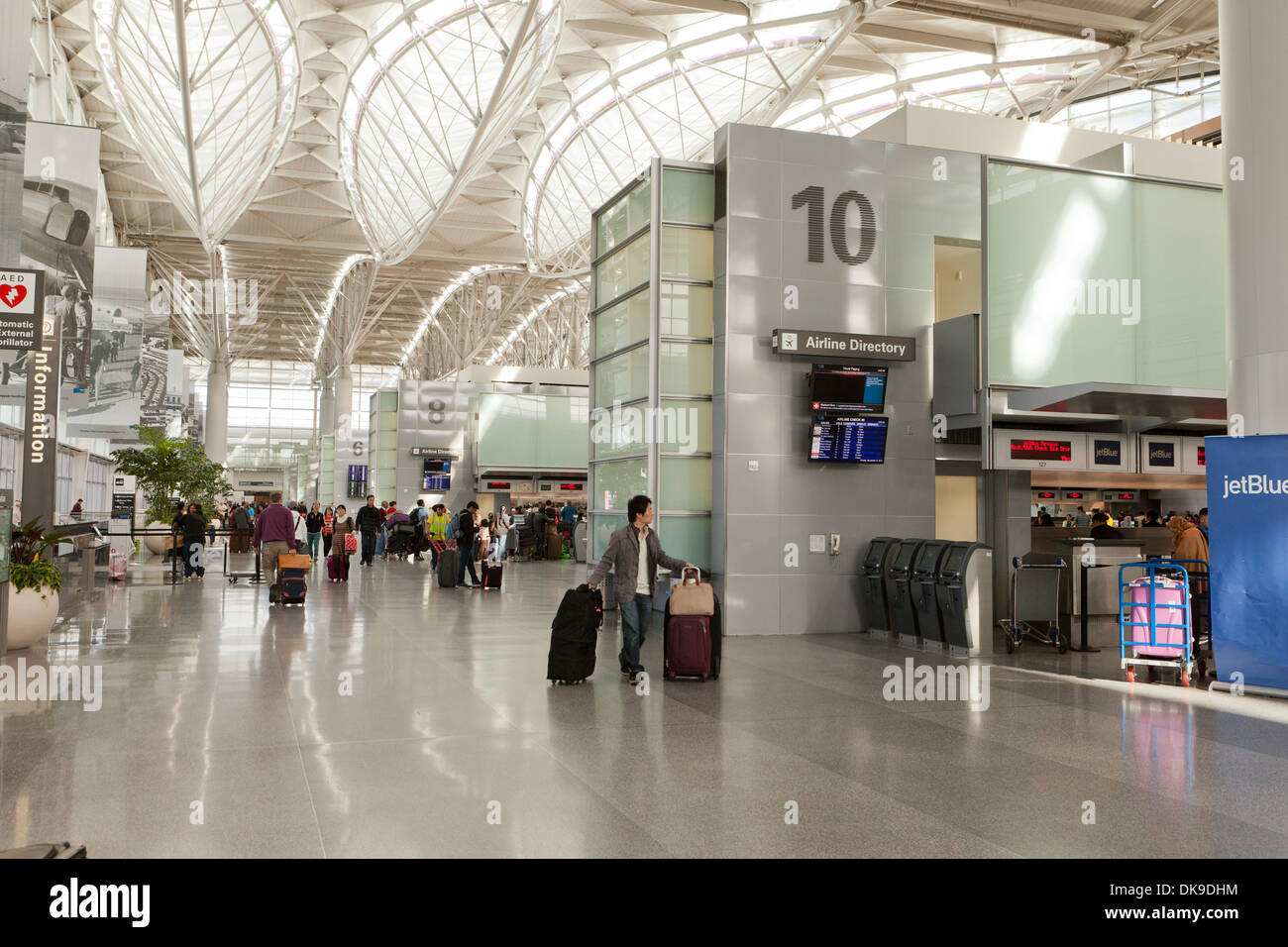 San Francisco International Airport (SFO) terminal interior - San ...