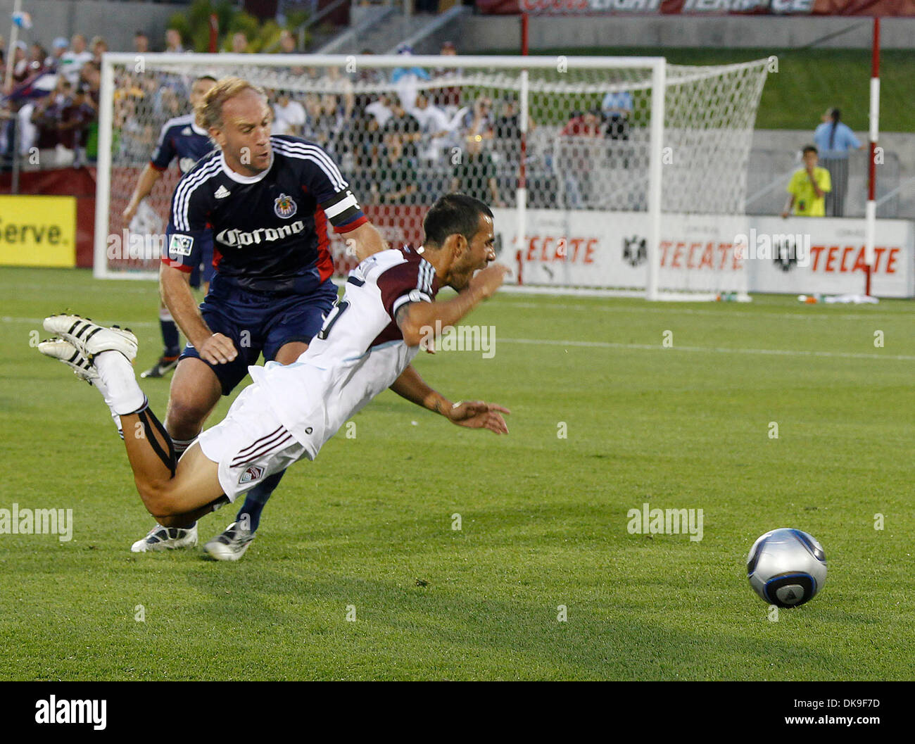 Aug. 20, 2011 - Commerce City, Colorado, U.S. - Chivas USA SIMON ELLIOT ...