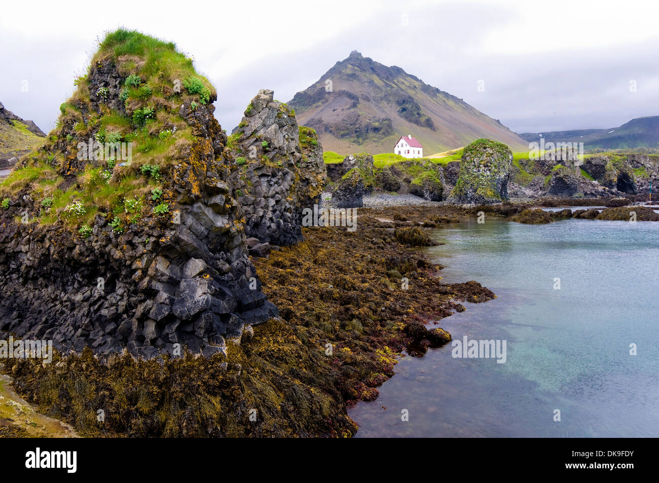 Remote House, Arnarstapi, Snaefellsnes, Iceland Stock Photo - Alamy