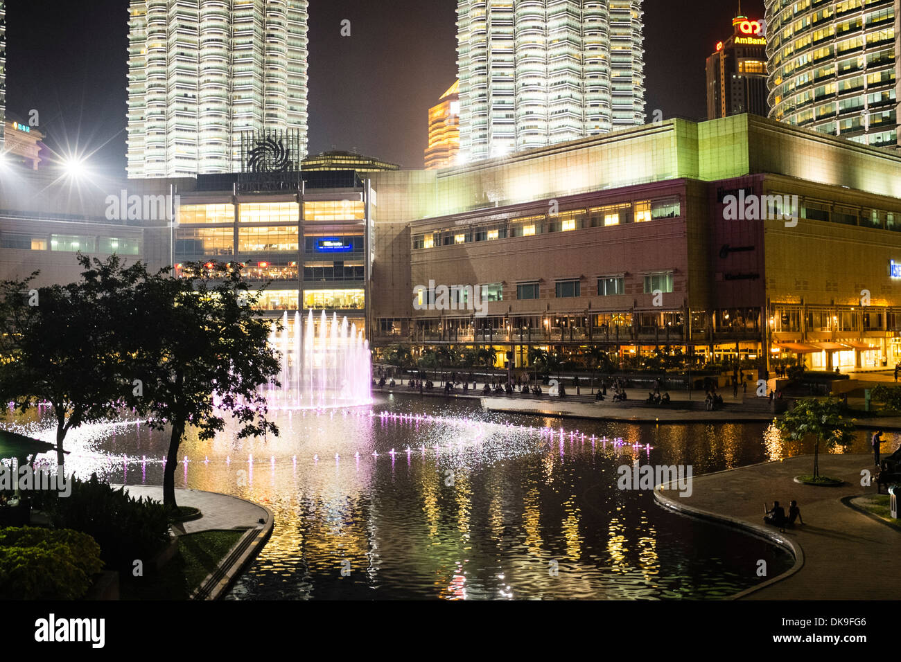A general view of the exterior of the Suria KLCC shopping mall in Kuala ...